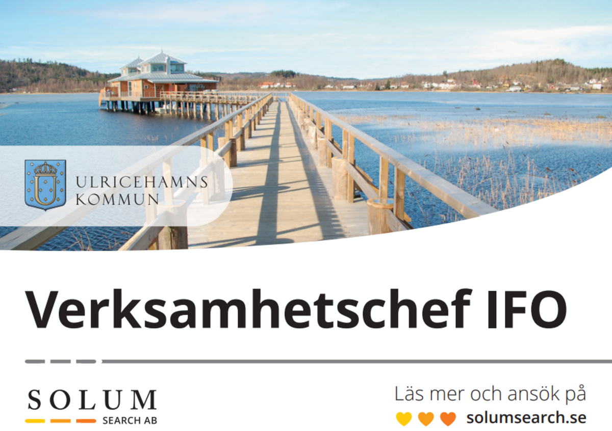 Verksamhetschef IFO - Ulricehamns kommun